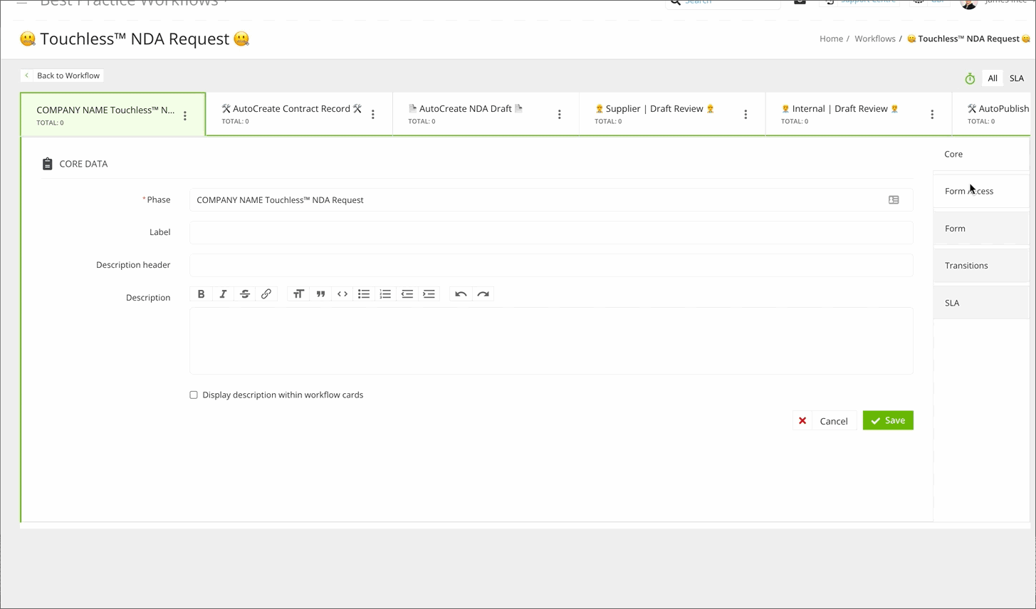 Personalised Touchless Contracts™ Links