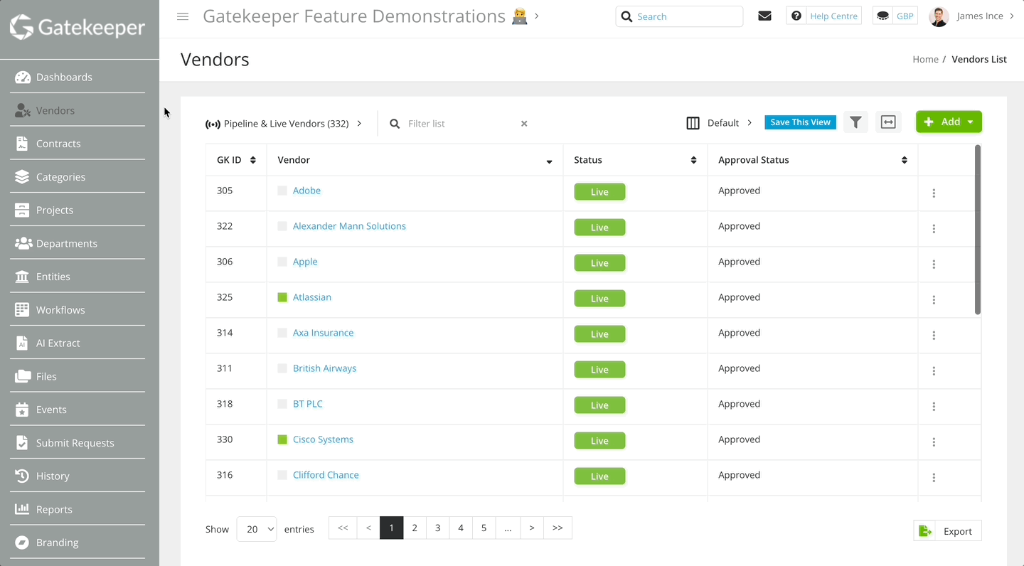Spend Module Configuration Guide