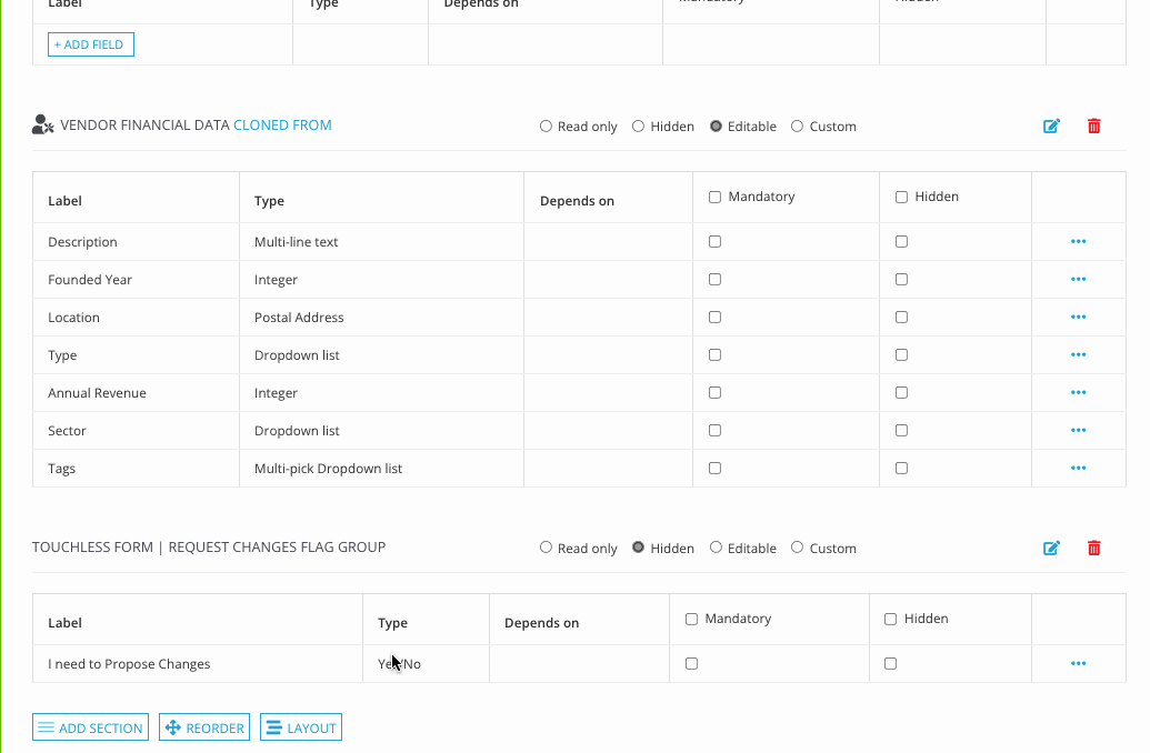 Setting up a Form within a Workflow