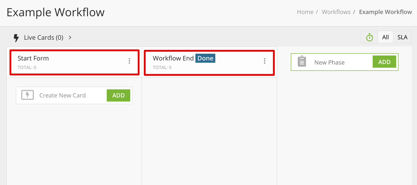Creating a Workflow