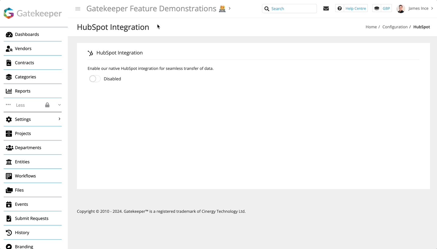 Hubspot Integration Guide