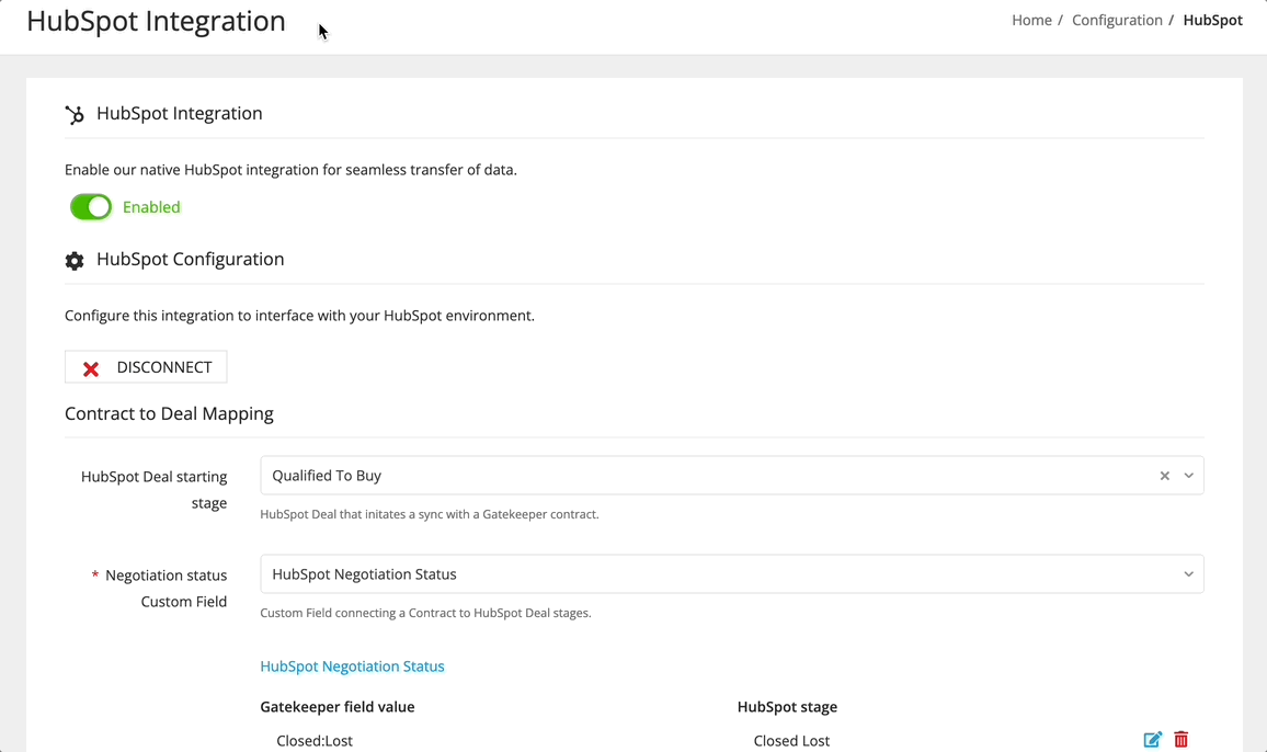 Hubspot Integration Guide