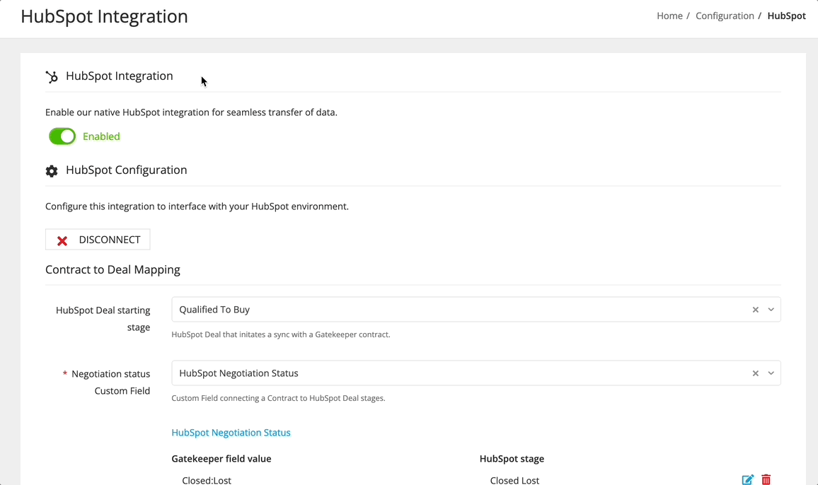 Hubspot Integration Guide