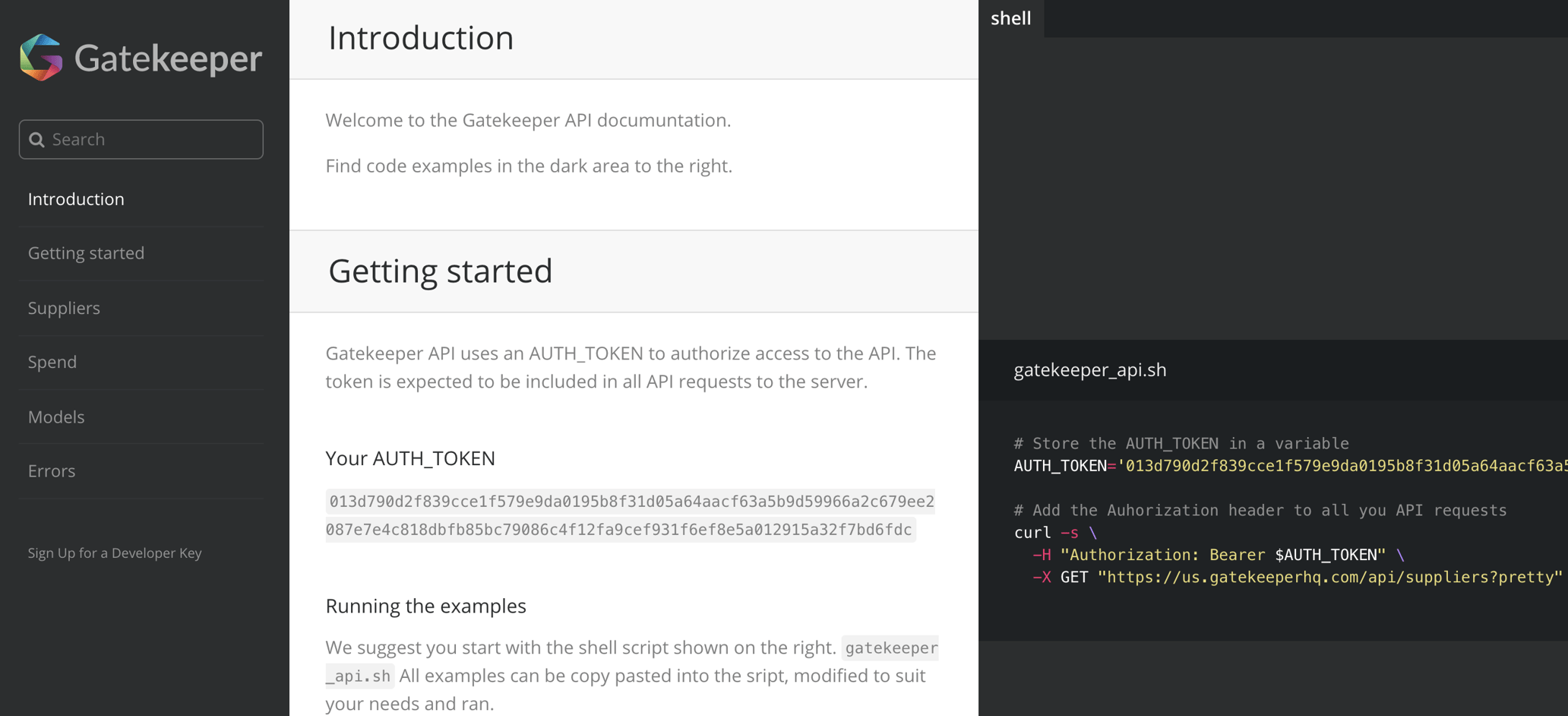 Gatekeeper API