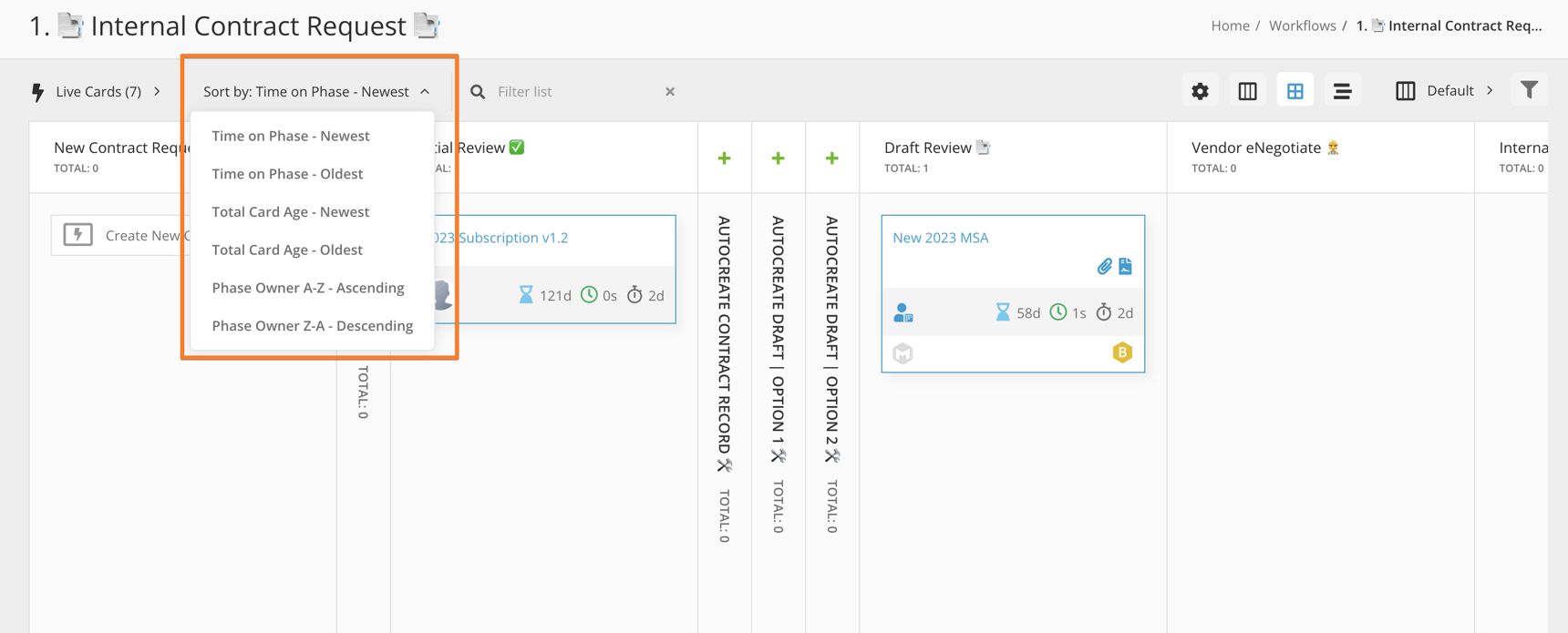 Workflow Reporting & Oversight