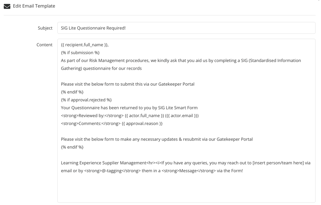 🛠 Create your own - SIG Lite Assessment Workflow