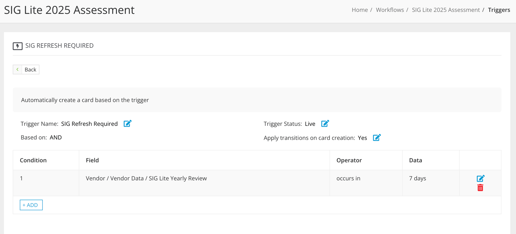 🛠 Create Your Own - SIG Lite Assessment Workflow