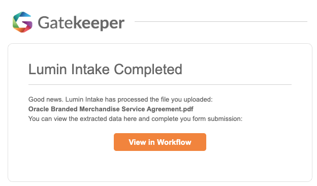 LuminIQ - Create Workflow Cards with Lumin Intake