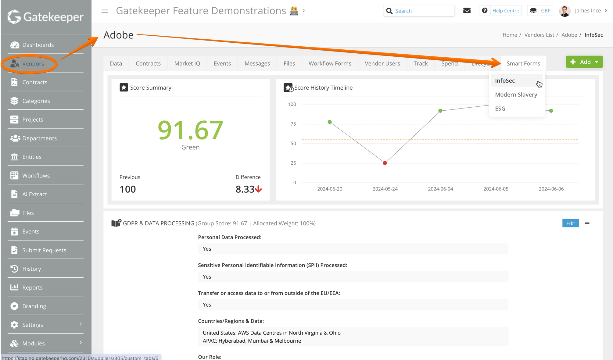Configure Smart Forms
