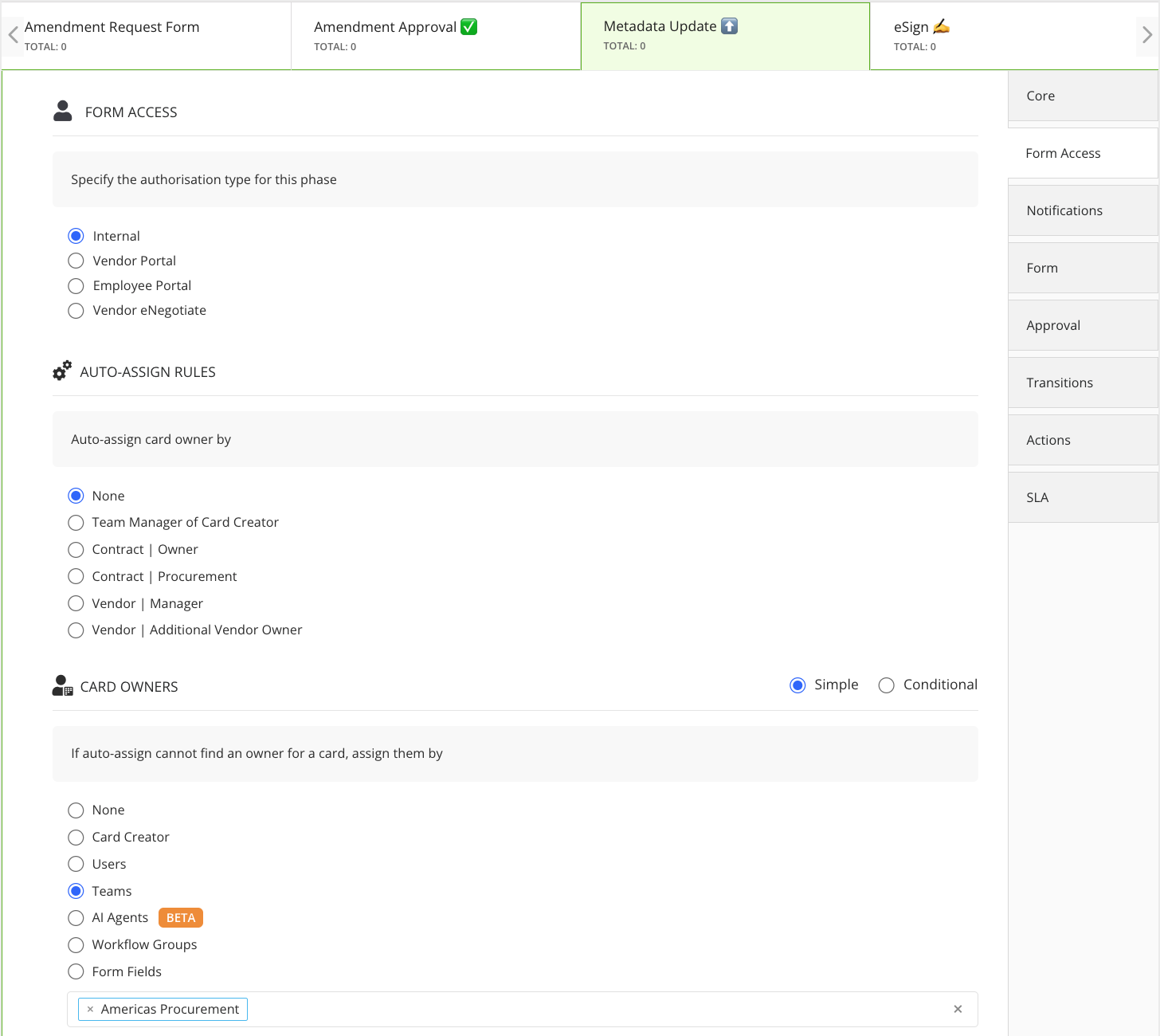 🛠 Create Your Own - Contract Amendment Workflow