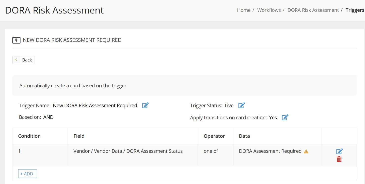 🛠 Create Your Own - DORA Risk Assessment Workflow