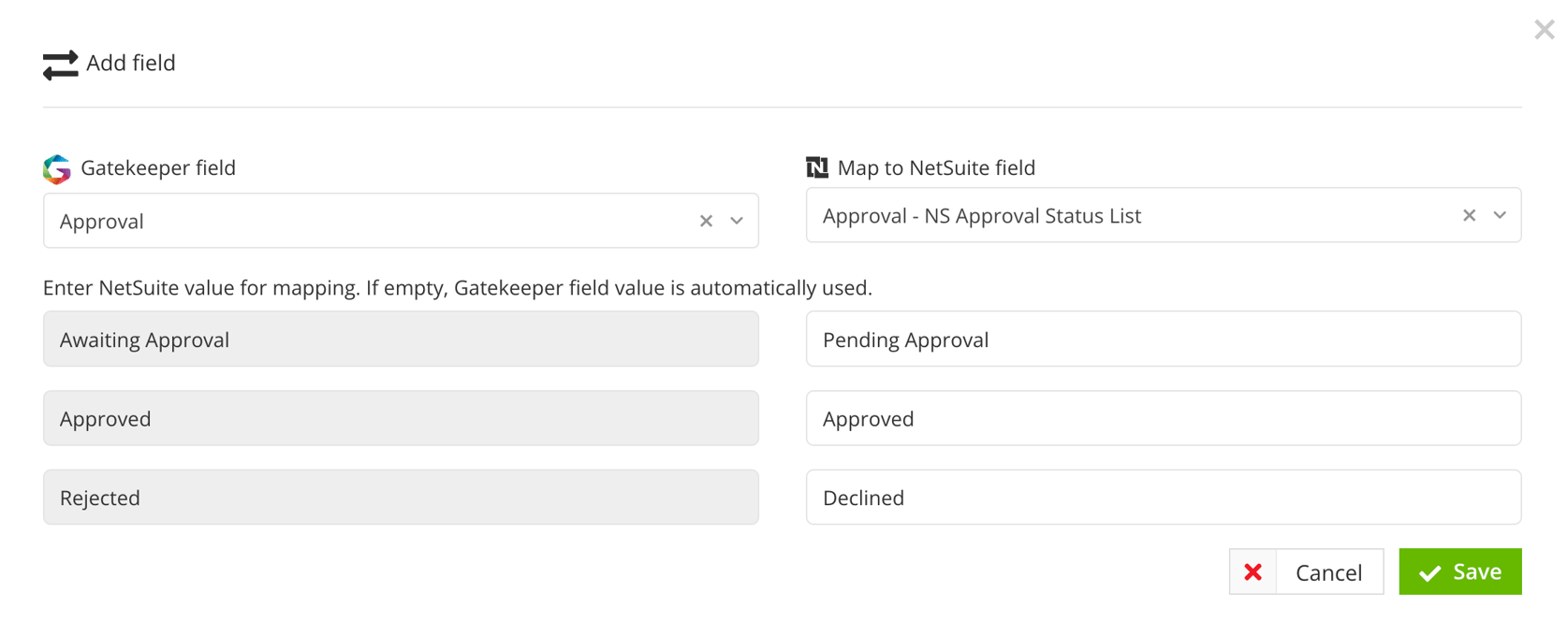 Gatekeeper NetSuite Integration Guide